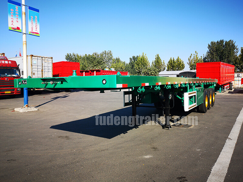 China Flatbed Trailers Manufacturer | 40FT ISO Standard Flatbed Trailer