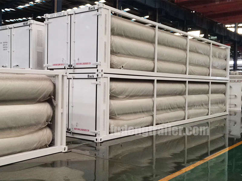 20 Foot 40FT CNG Tube Container Bundle - 8 Tubes 10 Tubes 12 Tubes