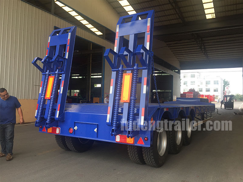 Lowbed Trailer For Sale | Lowboys | Low Loader Trailer - Fudeng Automobile