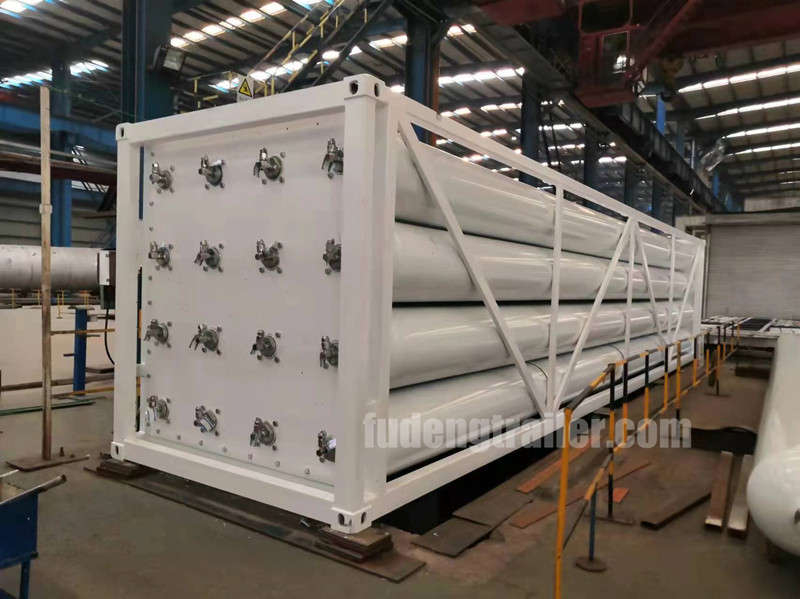 20 Foot 40FT CNG Tube Container Bundle - 8 Tubes 10 Tubes 12 Tubes